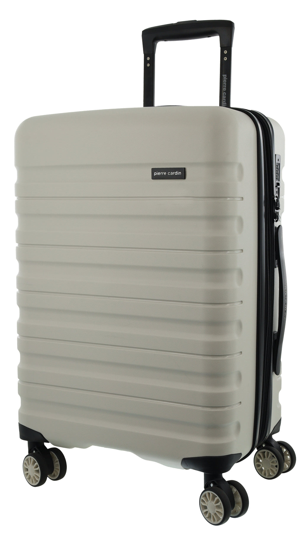 Pierre Cardin 54cm CABIN Hard Shell Suitcase in Snow – Orquestra