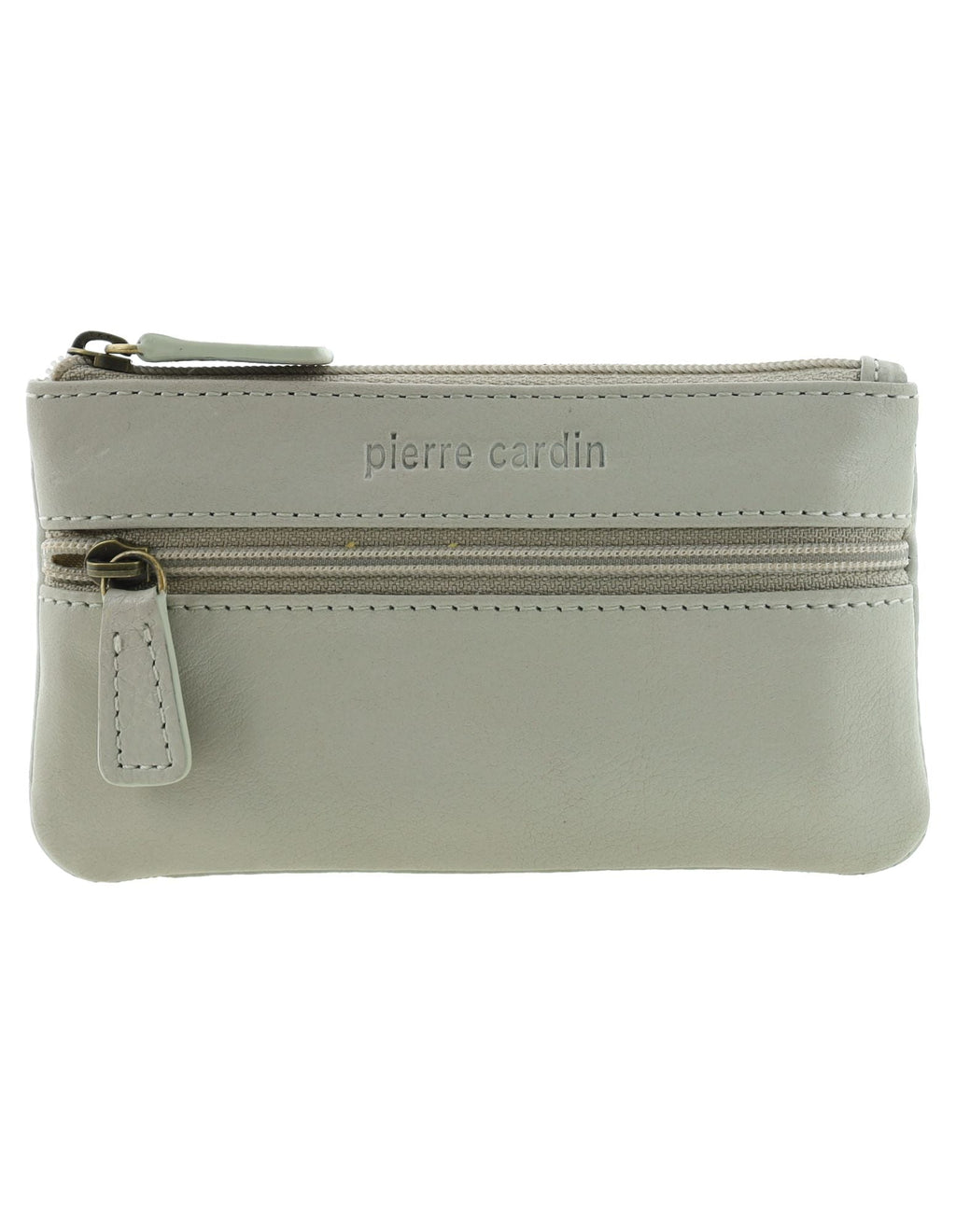 Pierre Cardin Leather Coin Purse/Key Holder in Ivory – Orquestra