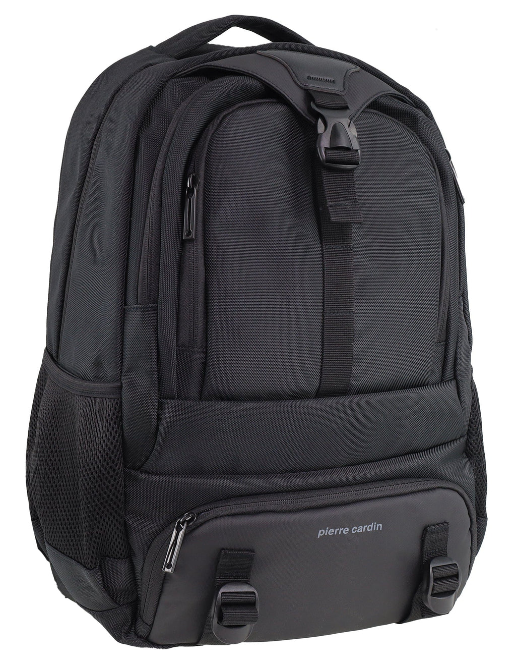 Pierre Cardin Mens Nylon Computer/Business Backpack in Black – Orquestra